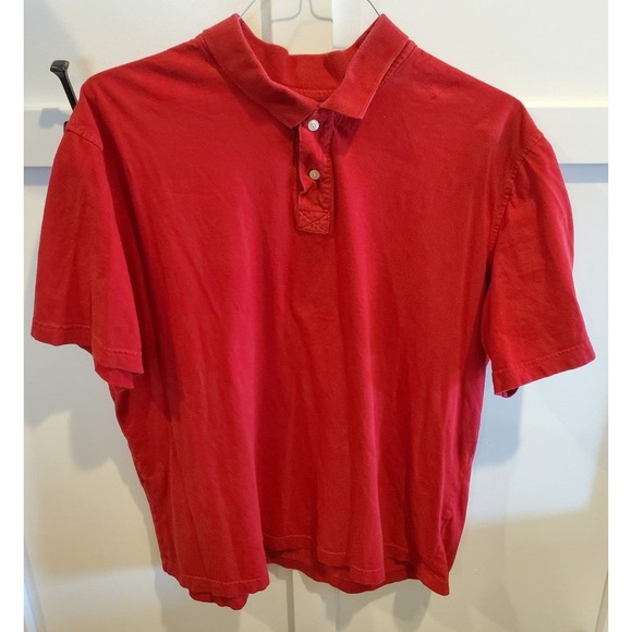 Faded Glory | Shirts | Mens Red Faded Glory Shortsleeved Polo Shirt ...